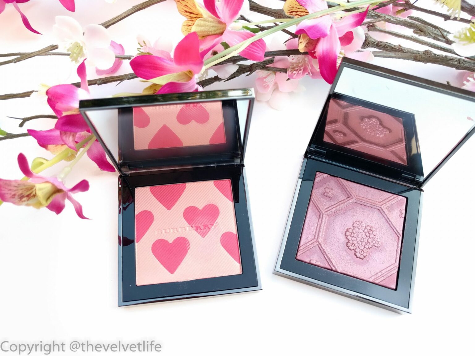 Burberry Limited Edition Blush Palette's - Silk and Bloom & First Love ...
