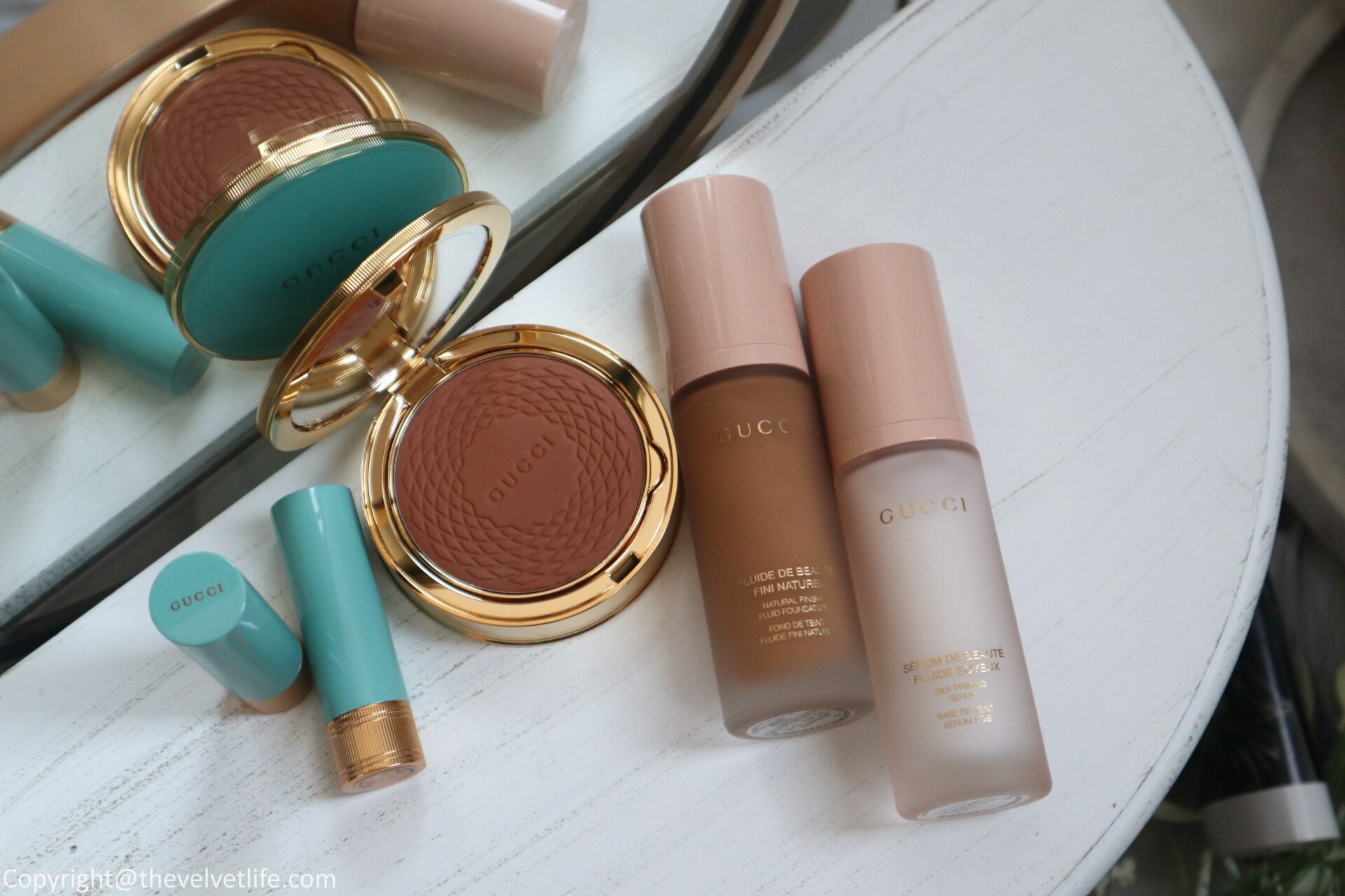 Gucci Natural Finish Foundation,Bronzing Powder Review - The Velvet Life