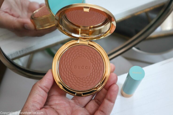 Gucci Natural Finish Foundation,Bronzing Powder Review - The Velvet Life