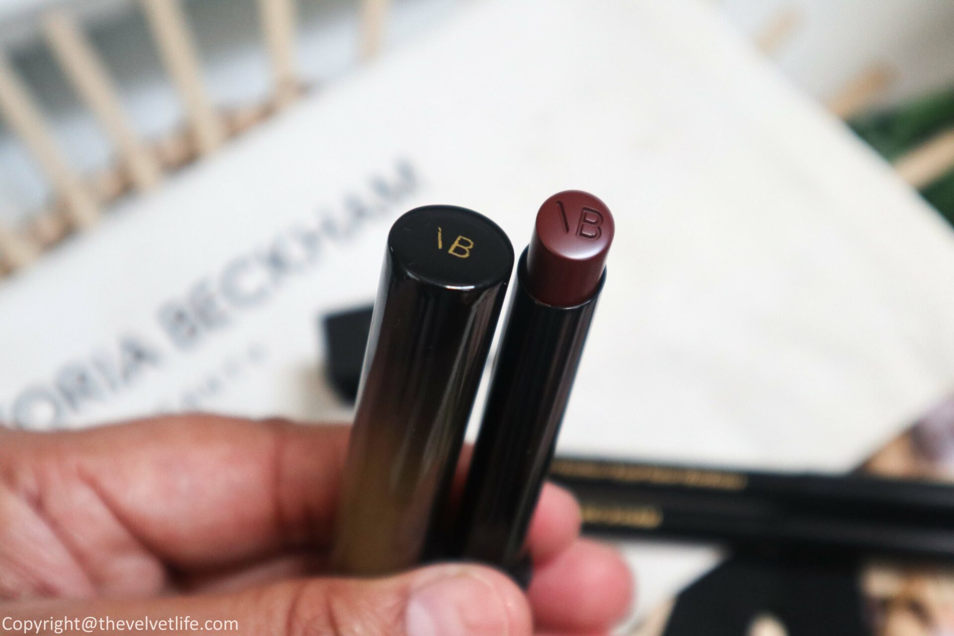 Victoria Beckham Beauty Satin Kajal Liner Ash Bordeaux Review The Velvet Life