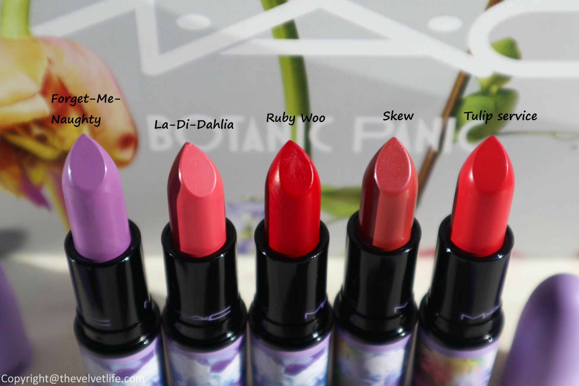 MAC Cosmetics Botanic Panic Collection Review - The Velvet Life