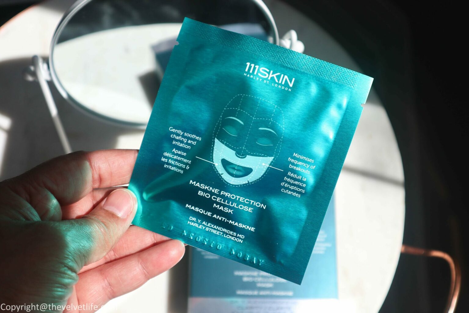 111Skin Maskne Protection Bio-Cellulose Mask Review - The Velvet Life