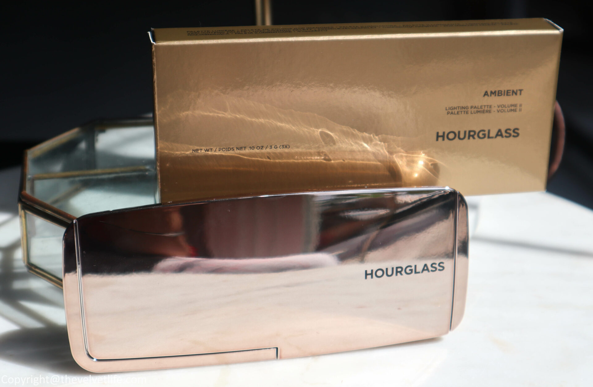 Hourglass Ambient Lighting Palette Volume II Review - The Velvet Life