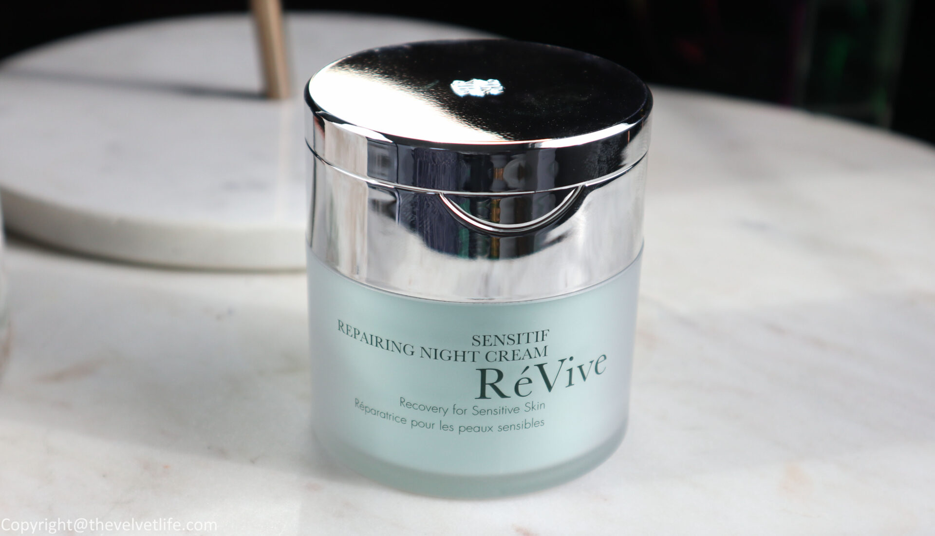 ReVive Skincare Sensitif Repairing Night Cream Review - The Velvet Life