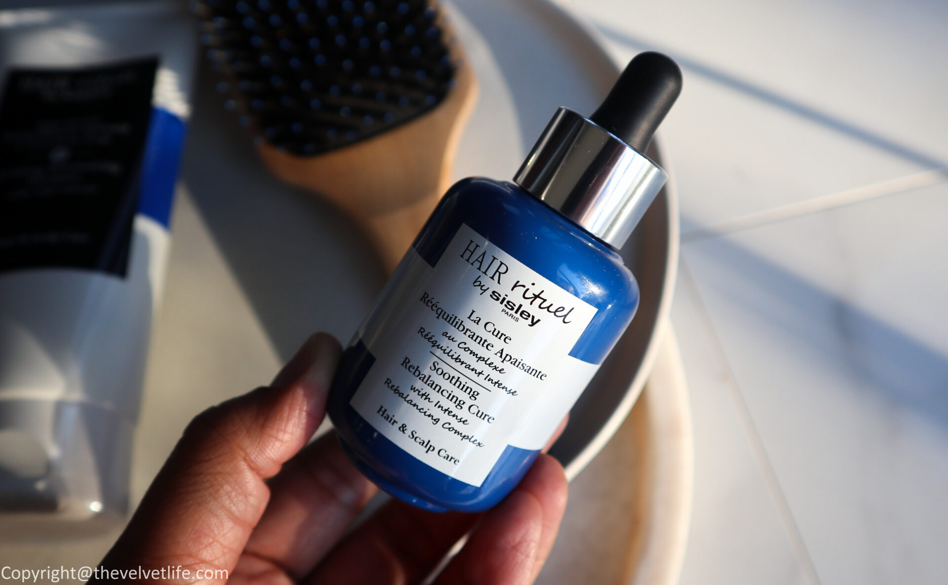 Hair Rituel by Sisley Paris Soothing Rebalancing Shampoo, Cure Serum ...