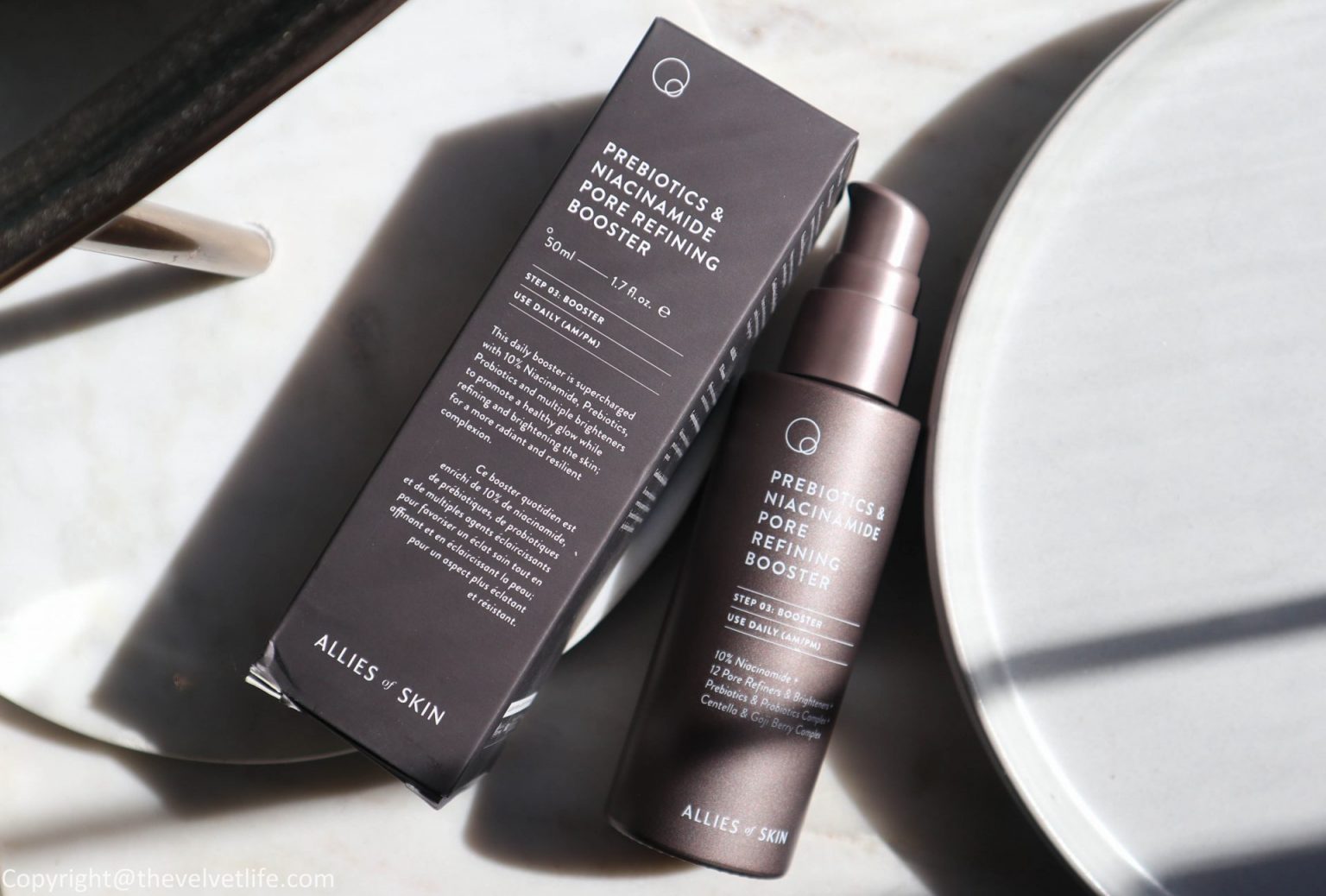 Allies of Skin Prebiotics & Niacinamide Pore Refining Booster Review ...