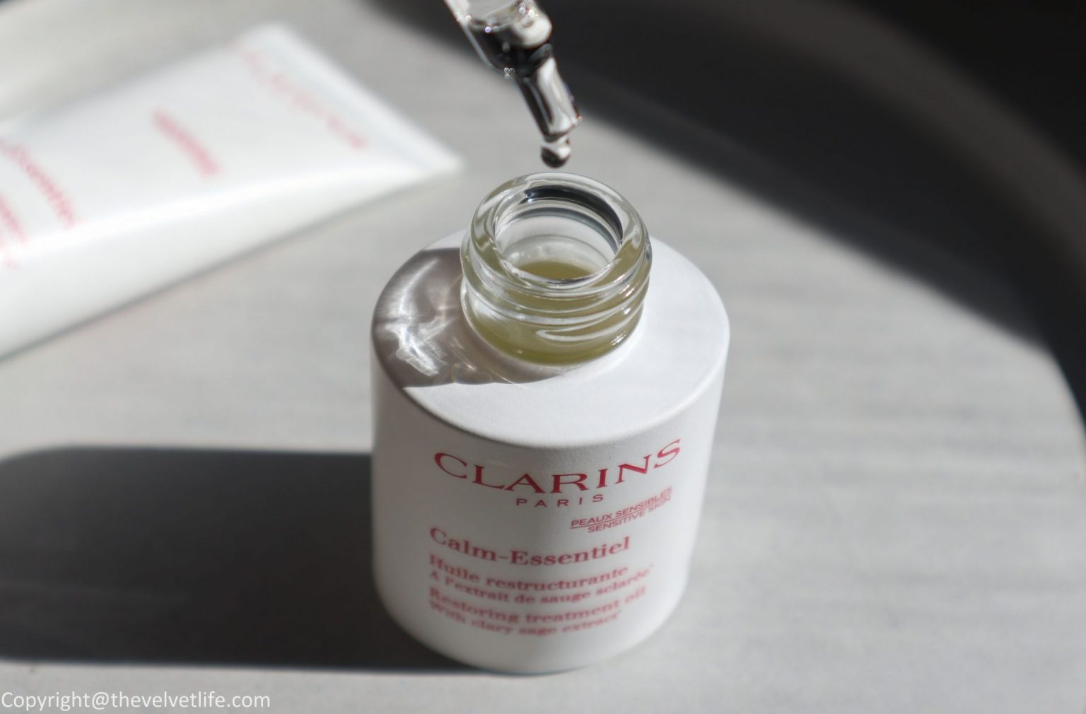 Clarins Calm-Essentiel Range - Soothing Emulsion & Restoring Treatment ...