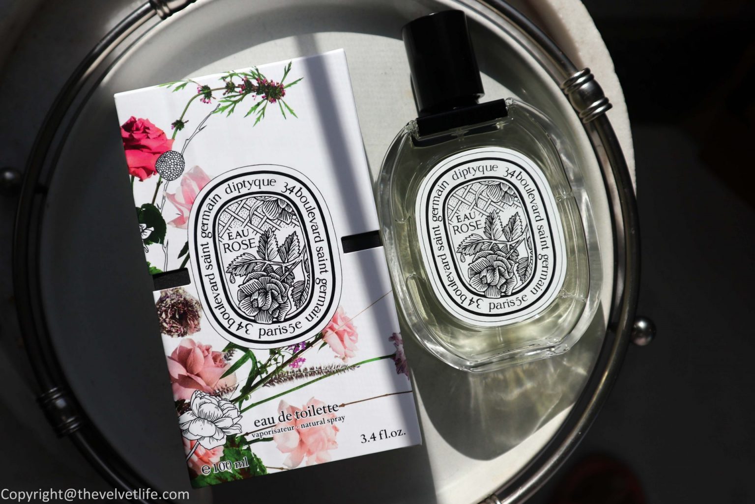 Diptyque Eau Rose Eau de Toilette Review - The Velvet Life