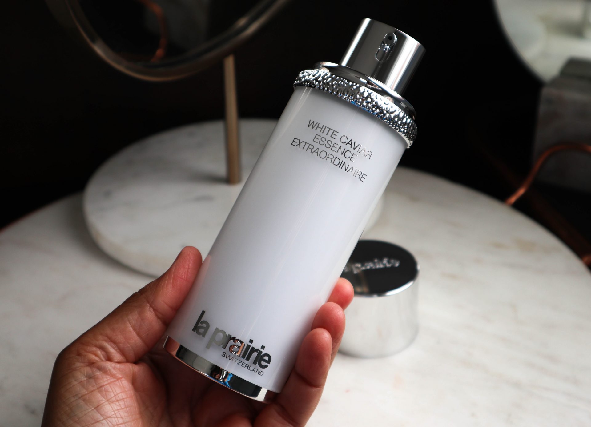 La Prairie White Caviar Essence Extraordinaire Review - The Velvet Life