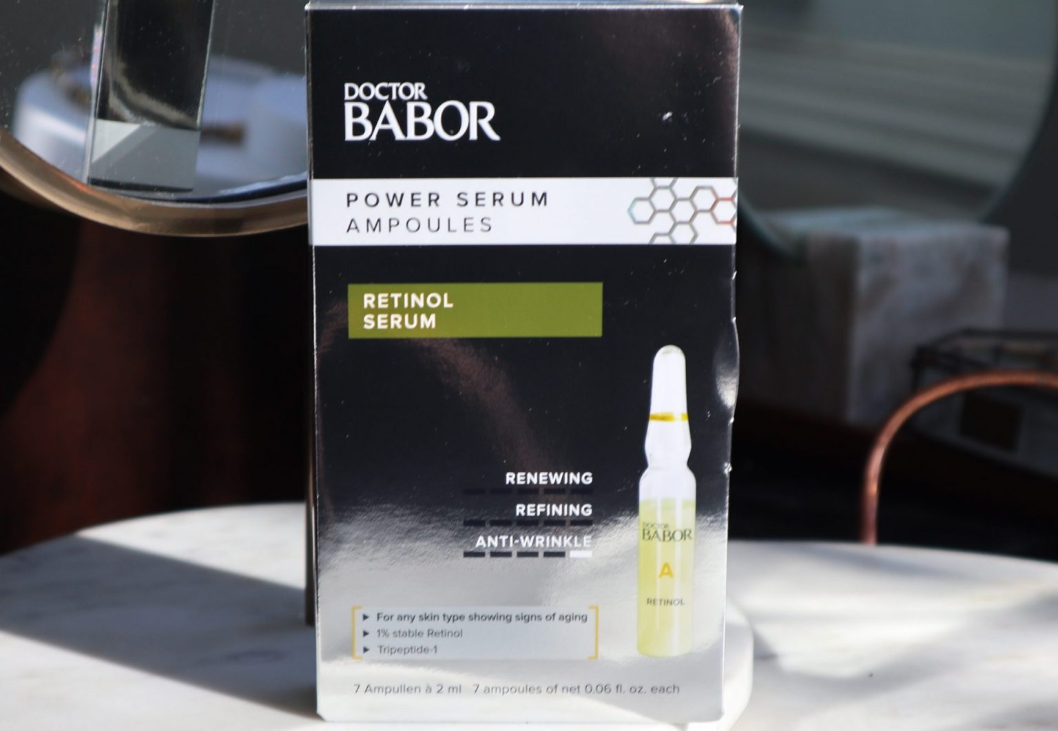 Doctor Babor Power Serum Ampoules - Retinol Serum Review - The Velvet Life