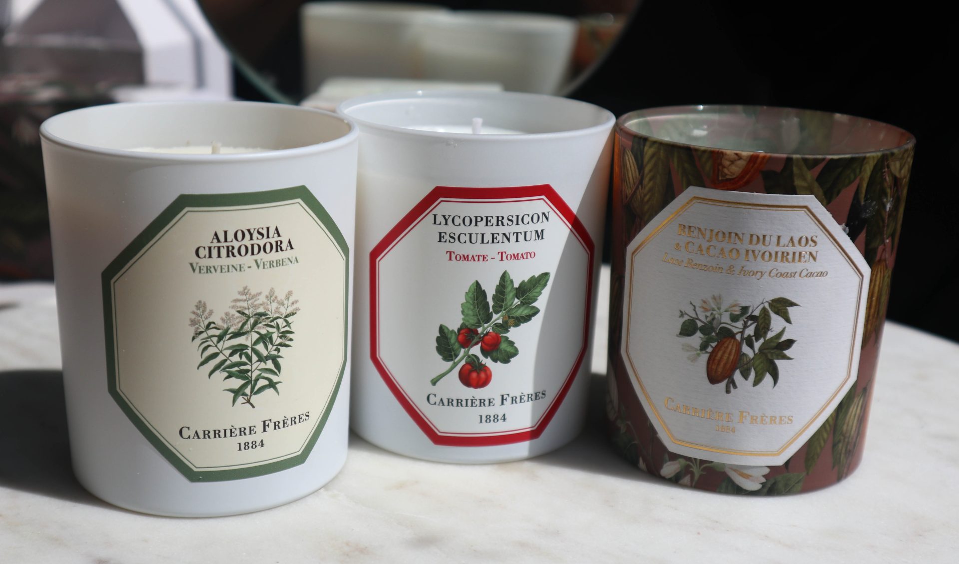 3 Carriere Freres Candles I am Enjoying This Summer - The Velvet Life