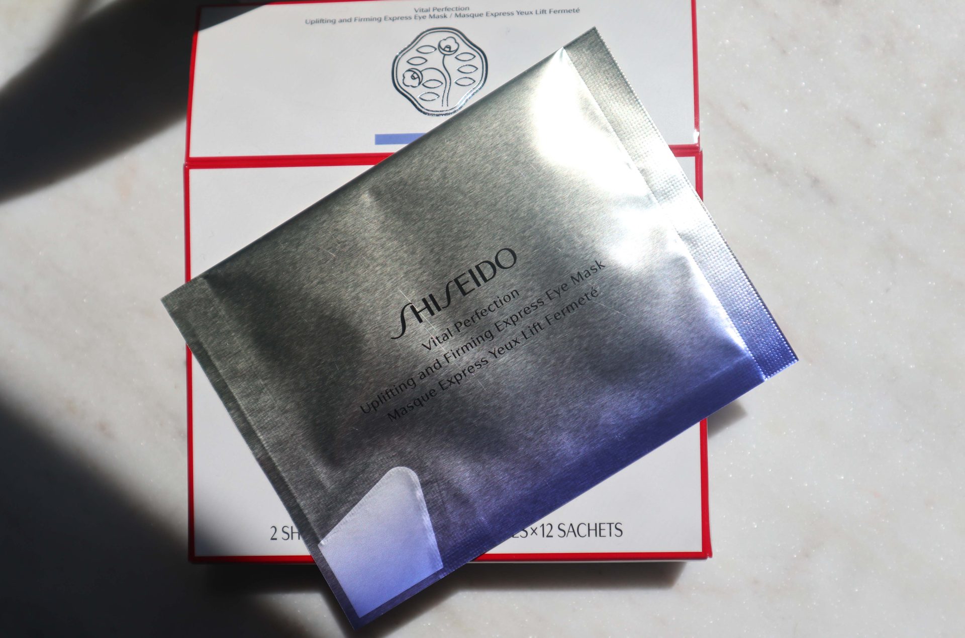 Shiseido Vital Perfection Uplifting and Firming Express Eye Mask Review ...