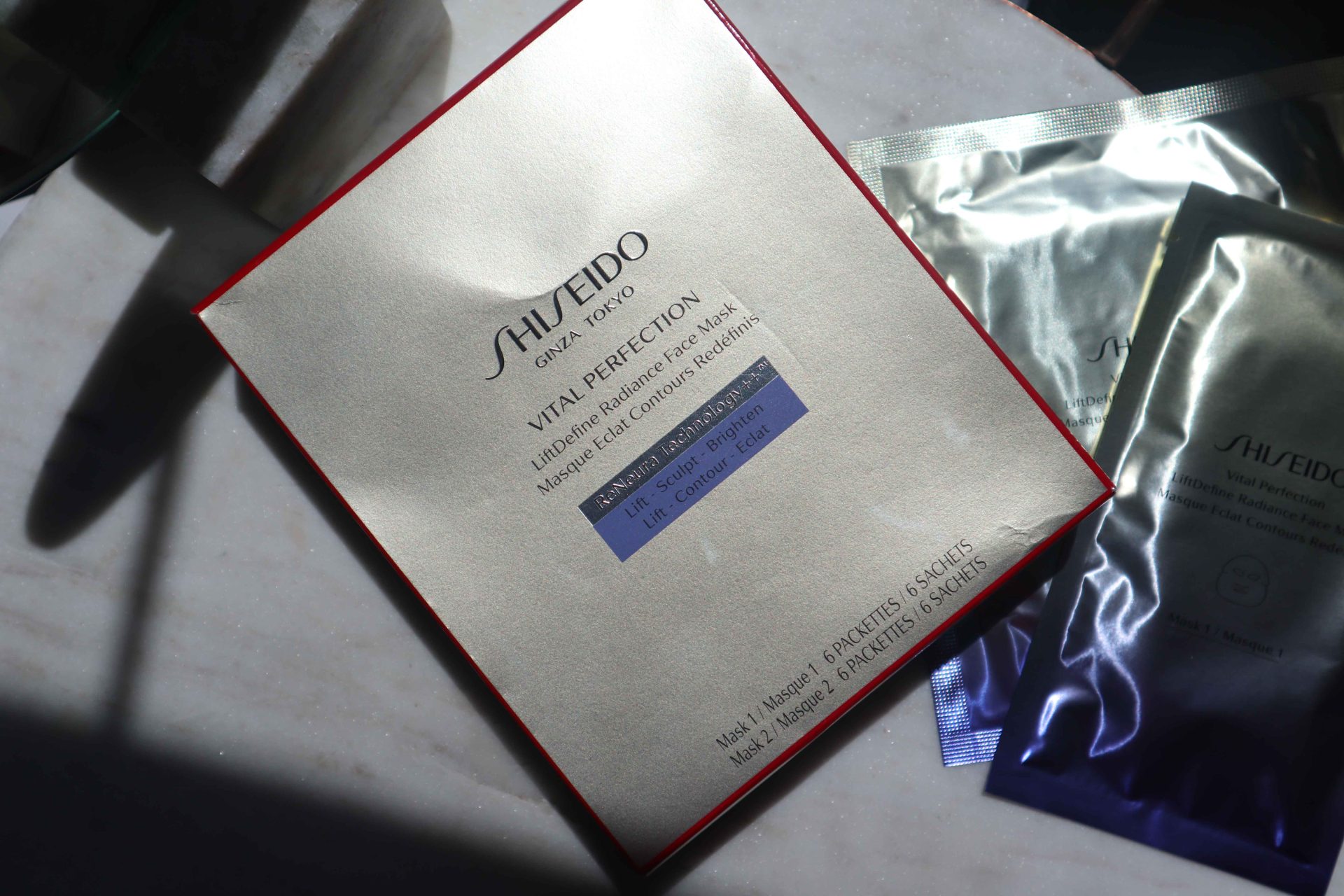 Shiseido Vital Perfection LiftDefine Radiance Face Mask Review - The ...