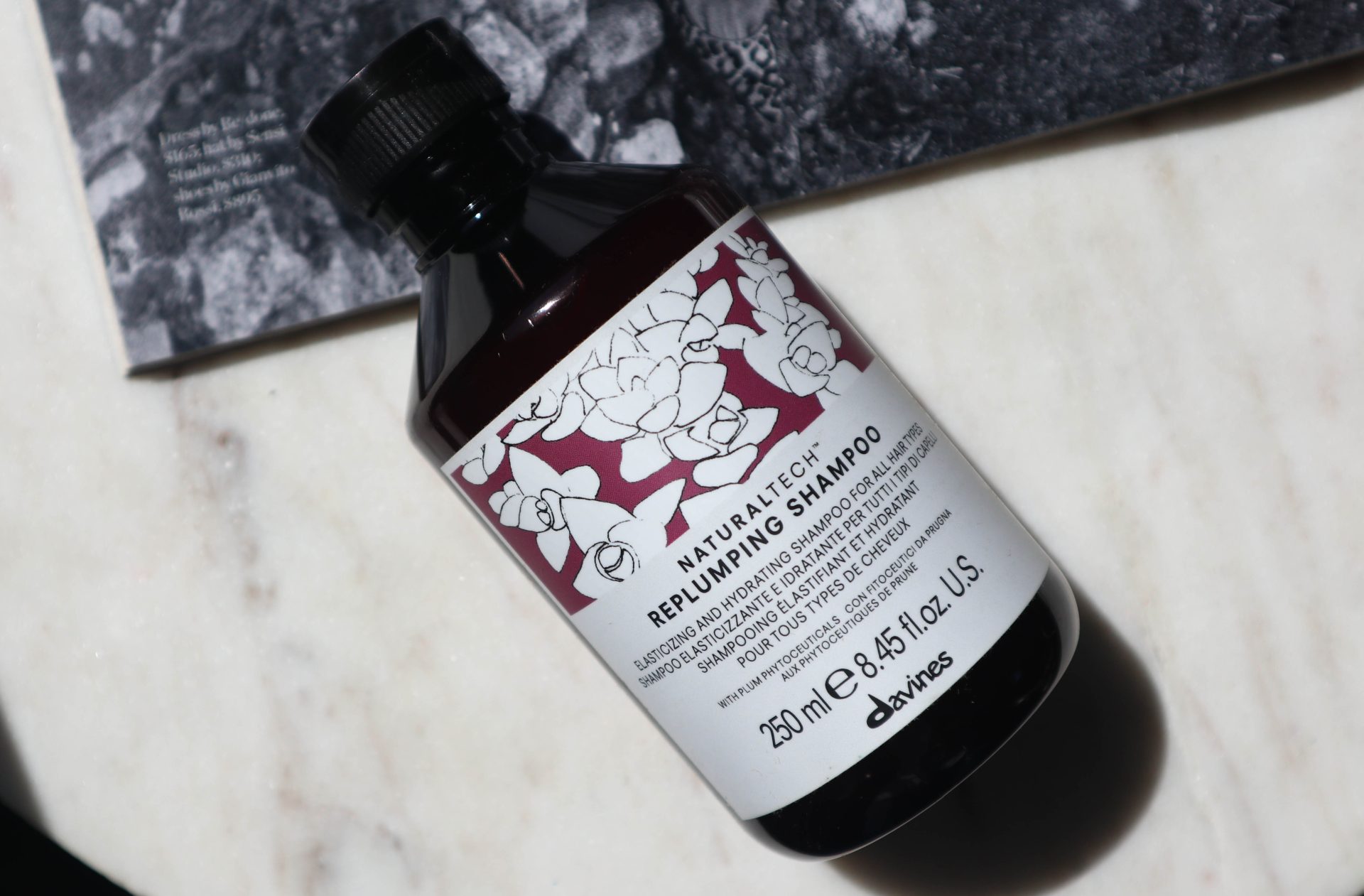Davines Haircare NaturalTech Replumping Shampoo & Conditioner Review ...