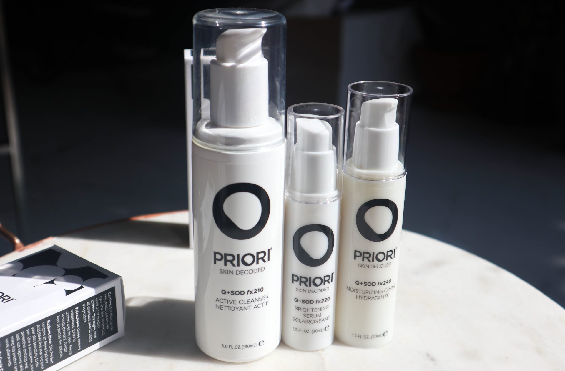 Priori Skincare Review - The Velvet Life