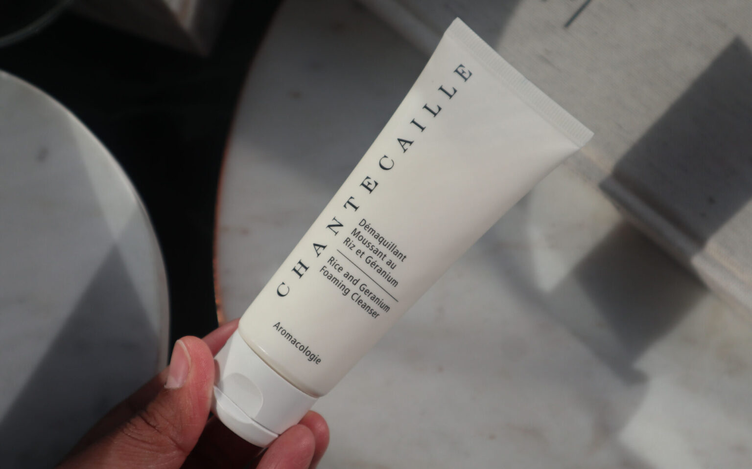 Chantecaille Rice and Geranium Foaming Cleanser Review - The Velvet Life