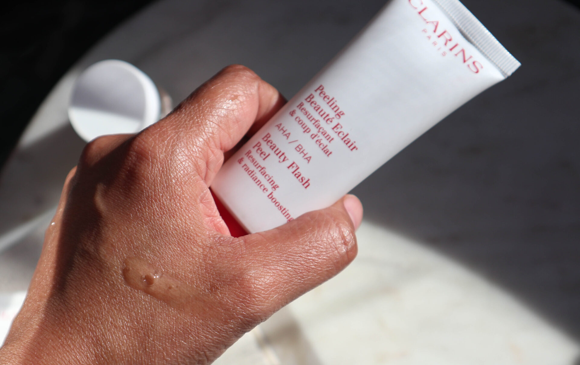 Clarins Beauty Flash Balm, Flash Peel Review - The Velvet Life