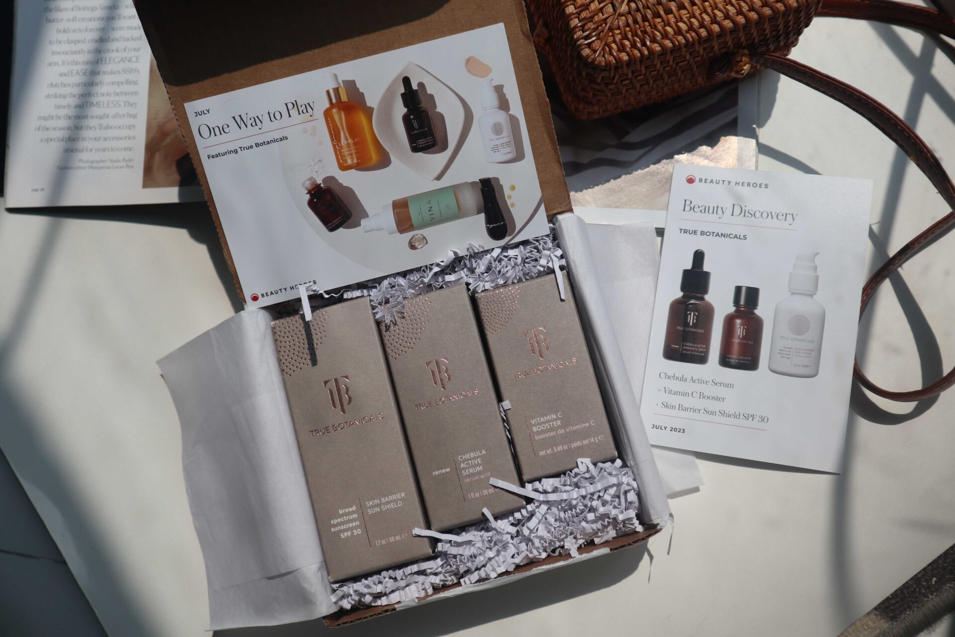 Beauty Heroes Box Featuring True Botanicals Review - The Velvet Life
