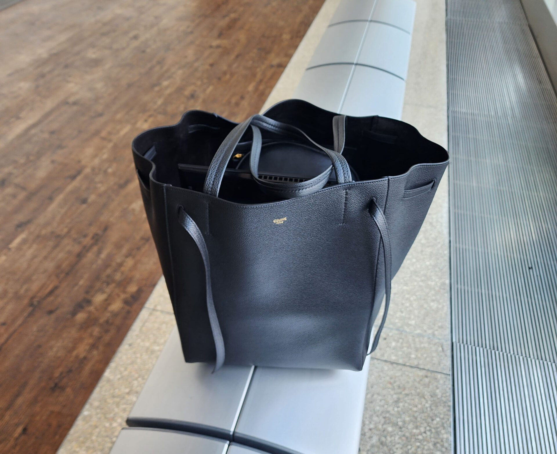 Celine Cabas Phantom Bag Review - The Velvet Life