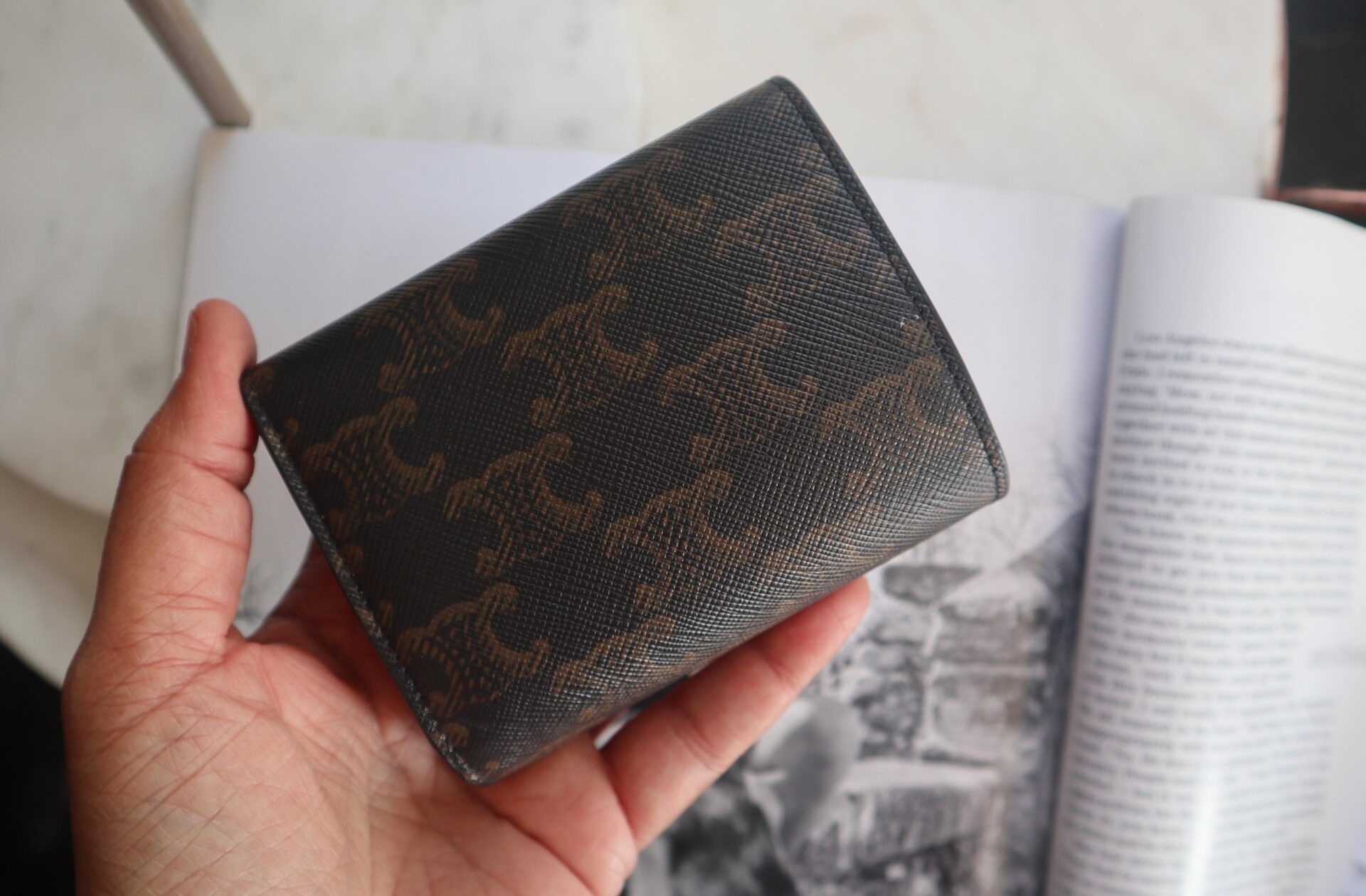 Celine Triomphe Wallet Review - The Velvet Life