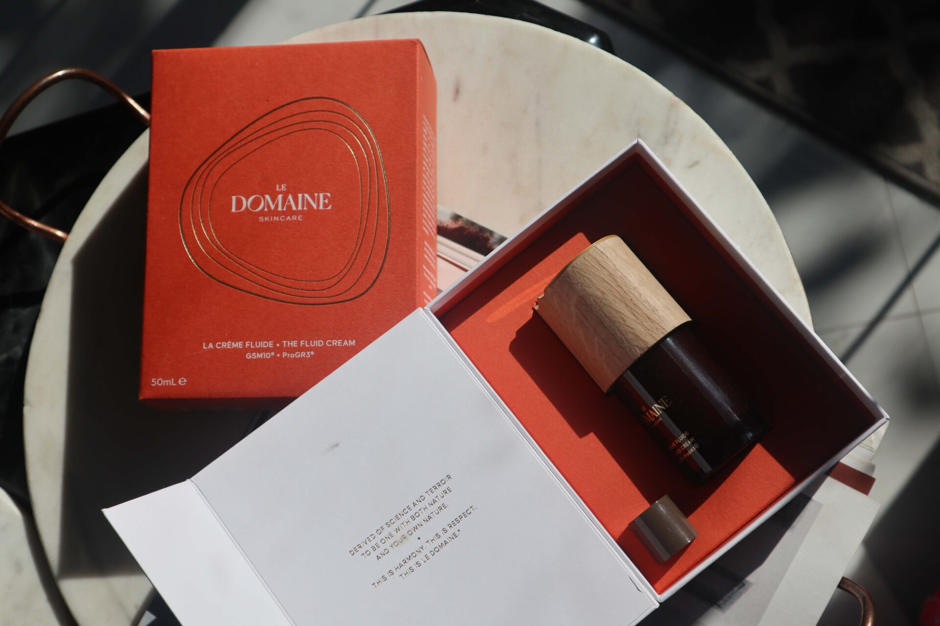 Brad Pitt's Skincare - Le Domaine Fluid Cream Review - The Velvet Life