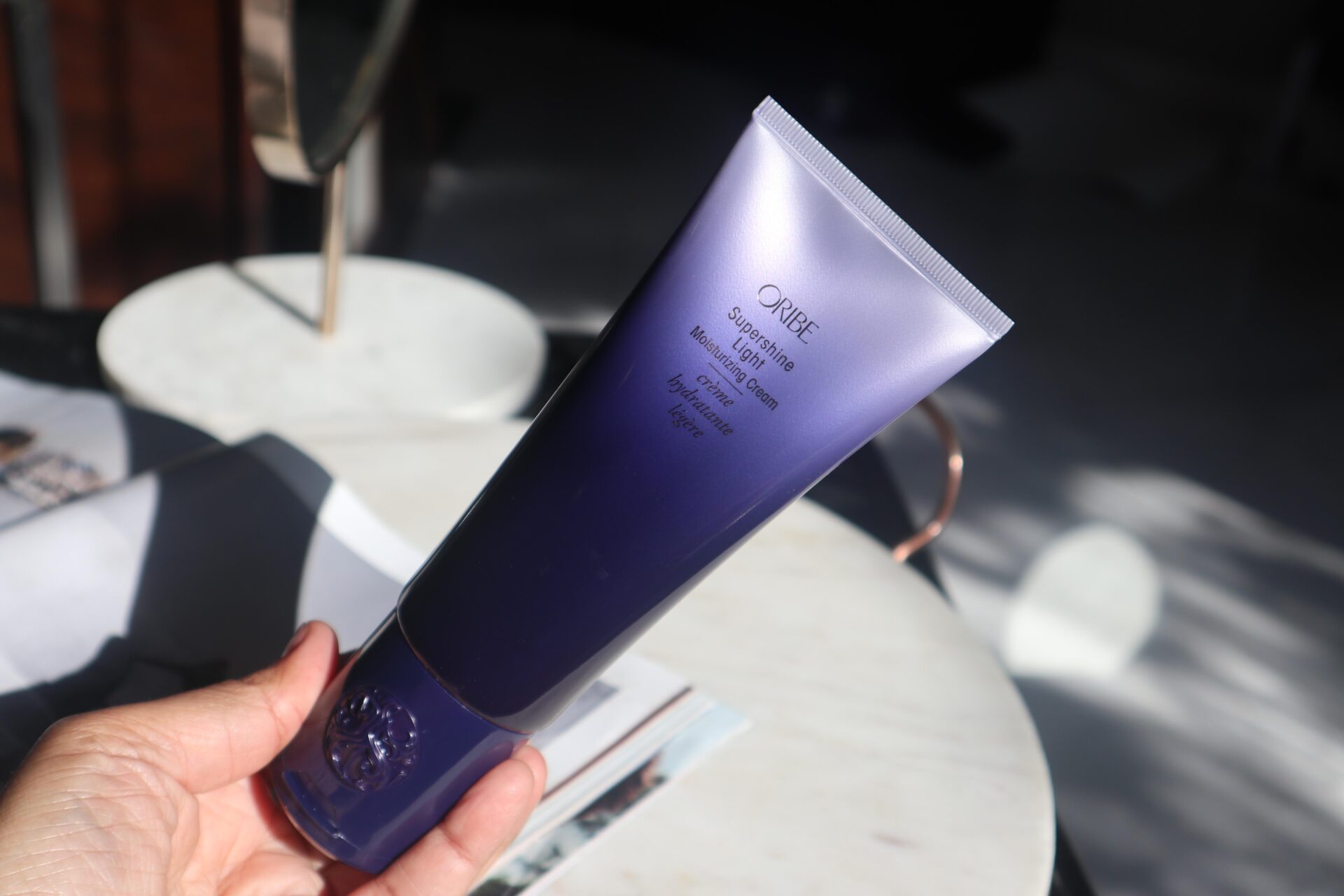 Oribe Supershine Light Moisturizing Cream Review - The Velvet Life