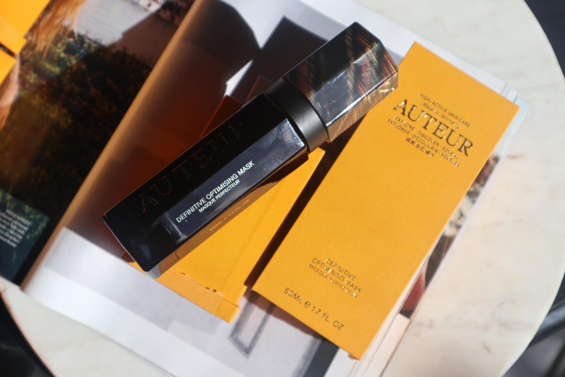 Auteur Optimising Mask Review - The Velvet Life