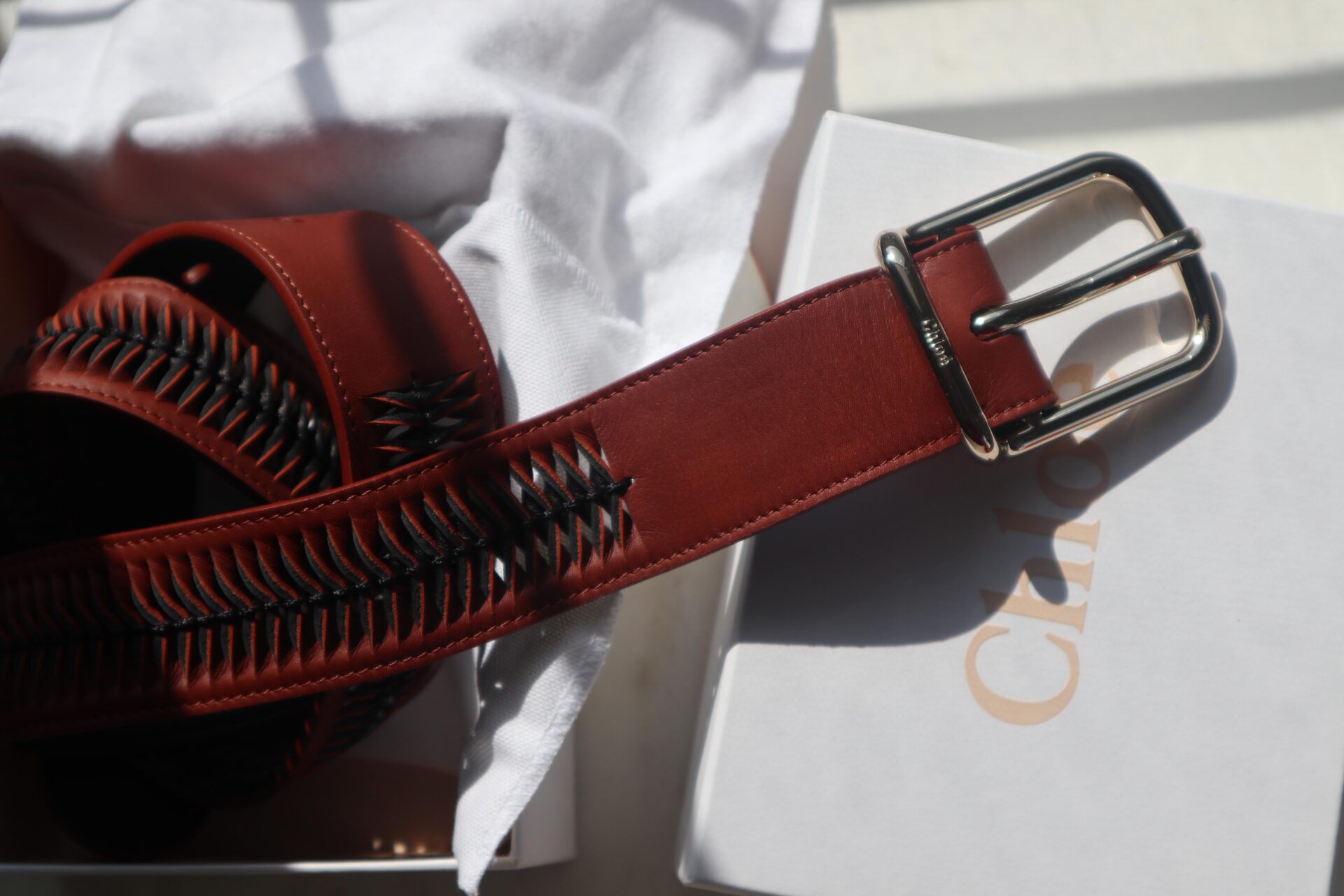 Chloe Louela Leather Belt Review - The Velvet Life