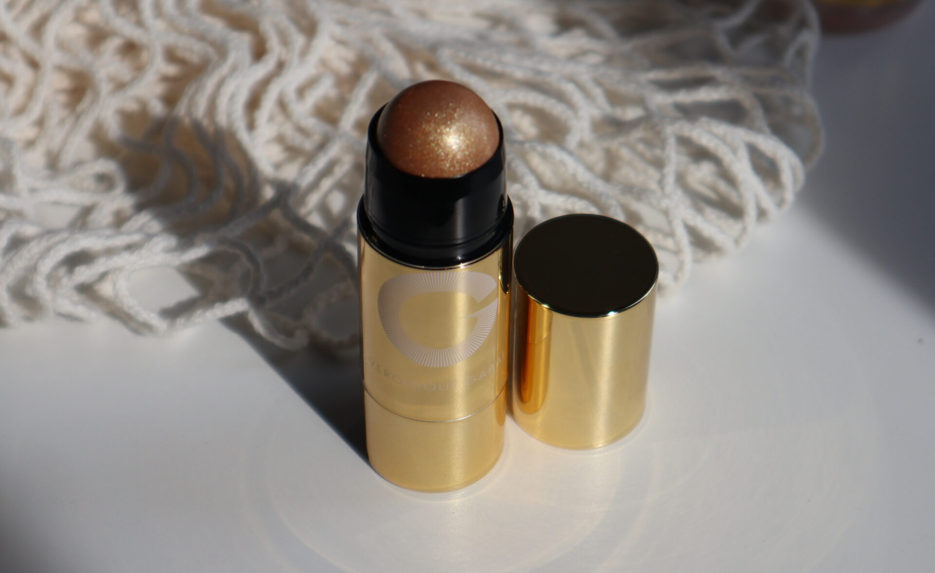 Glow Like Gold with Veronique Gabai Goldie Highlighter - The Velvet Life