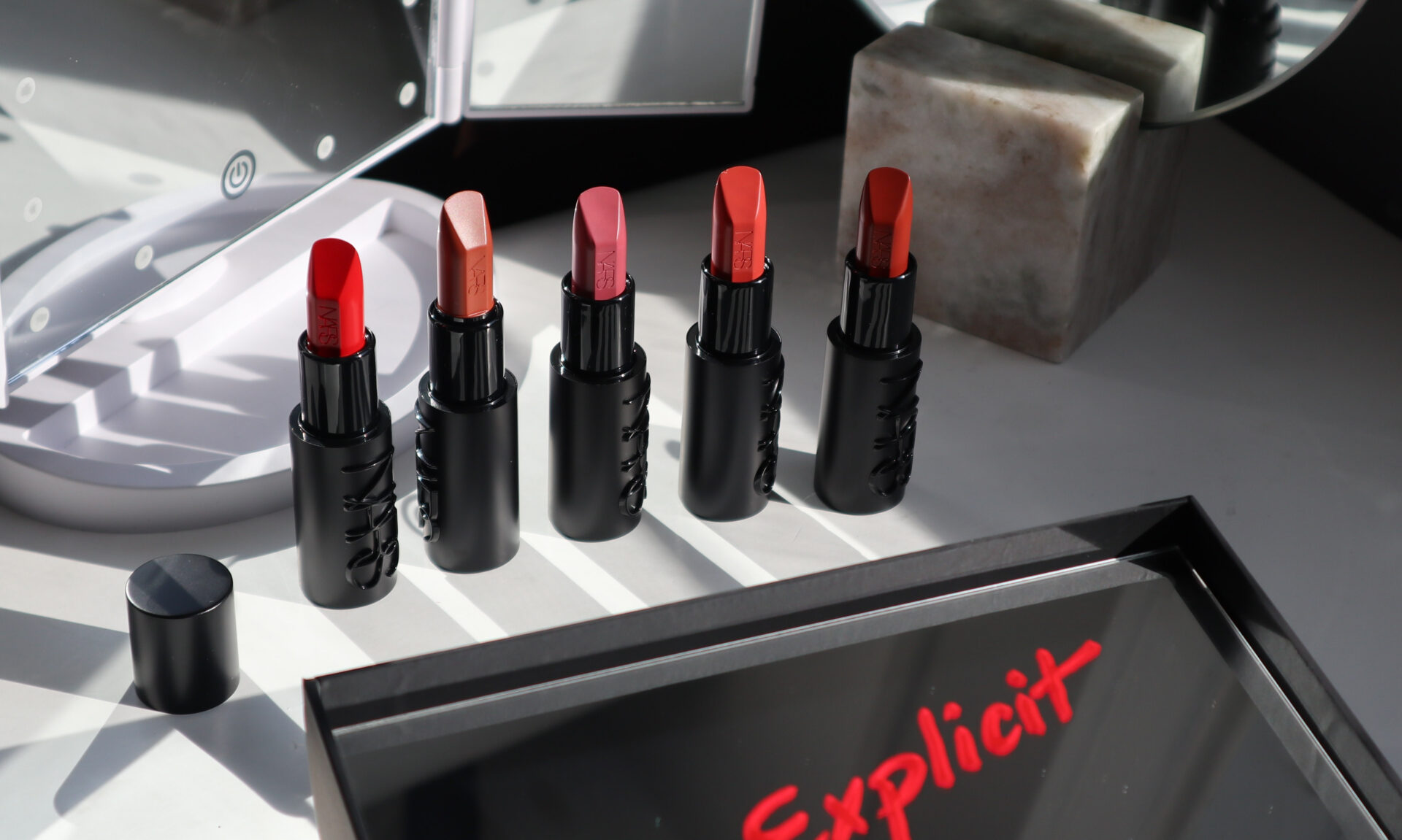 Nars Be Explicit Lipstick Review Swatches The Velvet Life