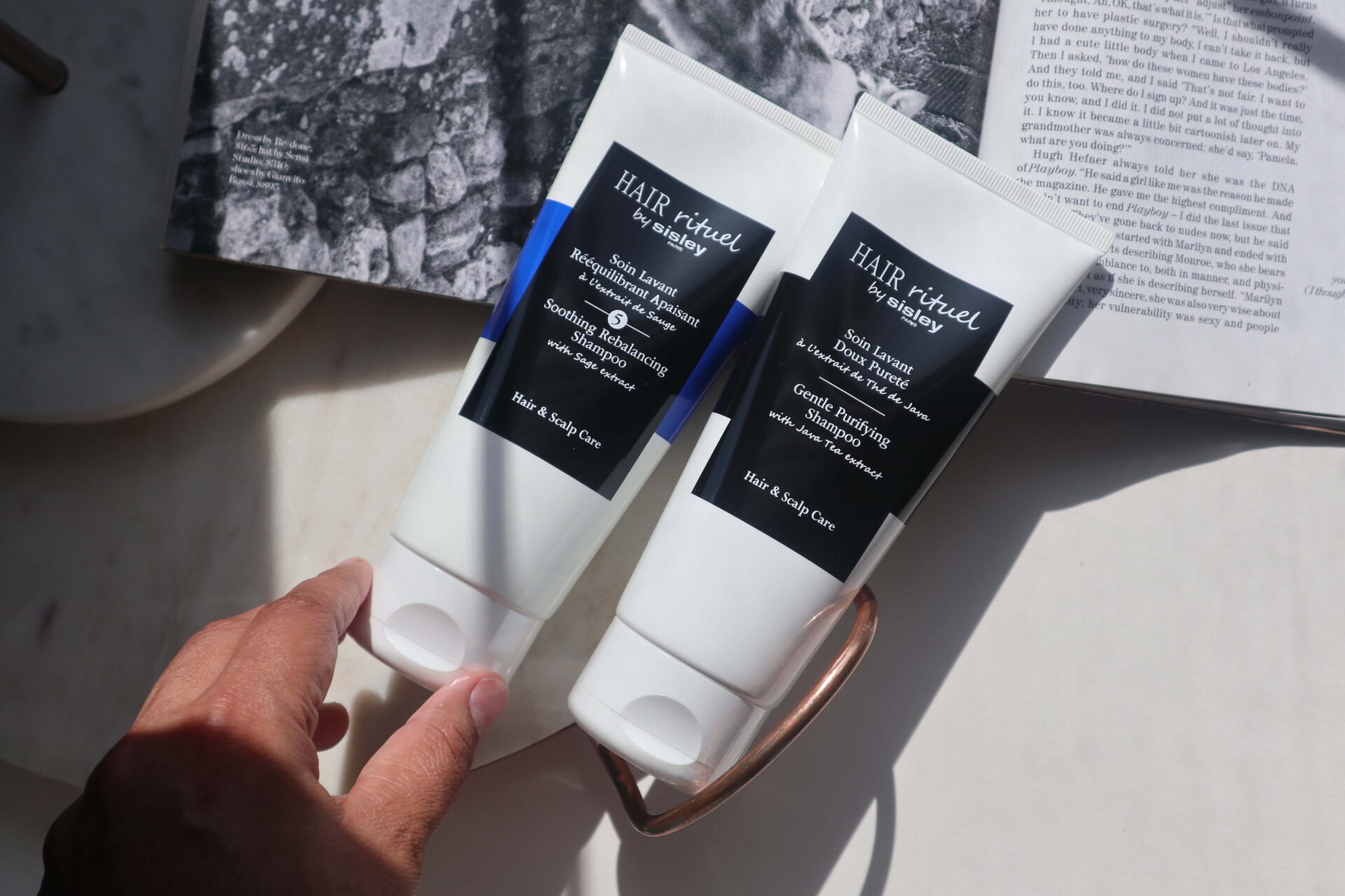 Sisley Haircare: Soothing Rebalancing Shampoo vs Gentle Purifying ...